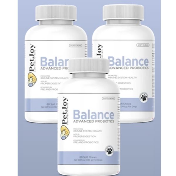 Balance Advanced Probiotic Supplement 3 Bottle Bundle – PetJoy Supplements